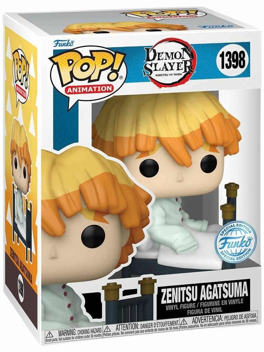 Фигурка Funko POP! Animation Demon Slayer: Zenitsu Recovering (Exc) (1398)