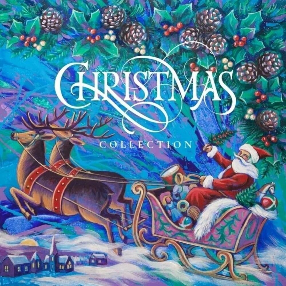 Виниловая пластинка Сборник Christmas Collection (Splatter Crystal Clear & Solid White) 2LP