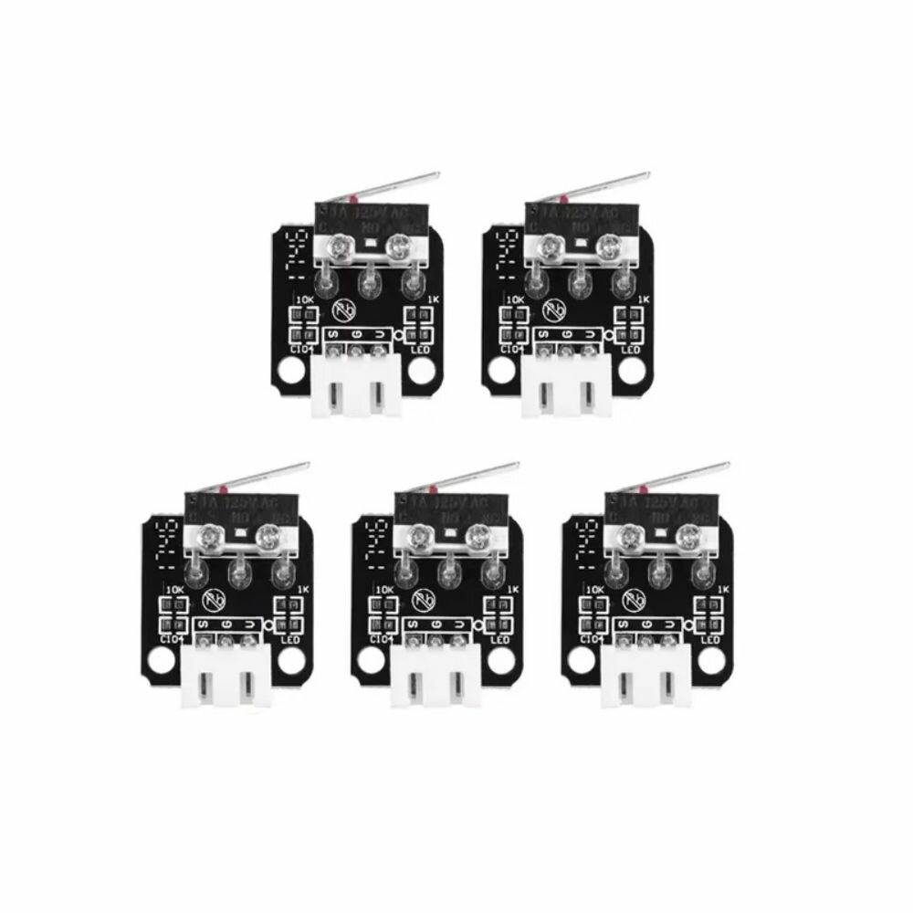 Концевой выключатель осей X/Y/Z, 3-контактный нормально разомкнутый/нормально замкнутый, простой в использовании микропереключатель для 3D-принтеров Ender 3 серии CR10.