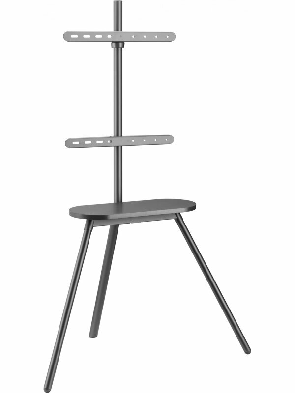 Подставка для телевизора Cactus CS-ST2844GY, 43-65", напольный, темно-серый