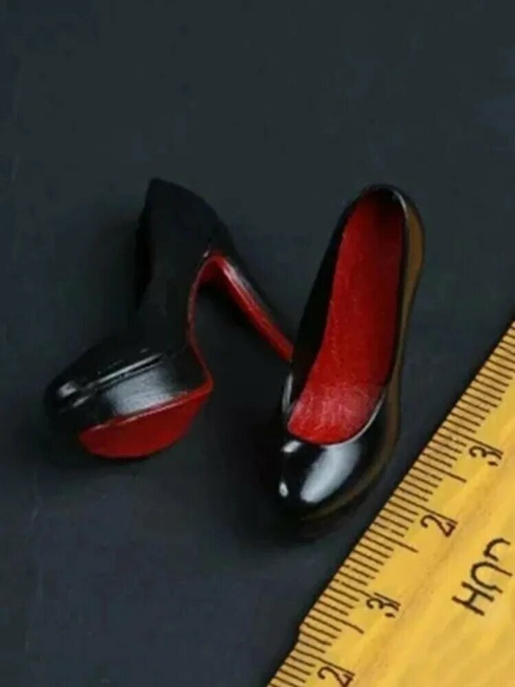 1/6 Женские туфли на высоком каблуке Модель Игрушка подходит для 12-дюймовой фигурки с подвижными суставами