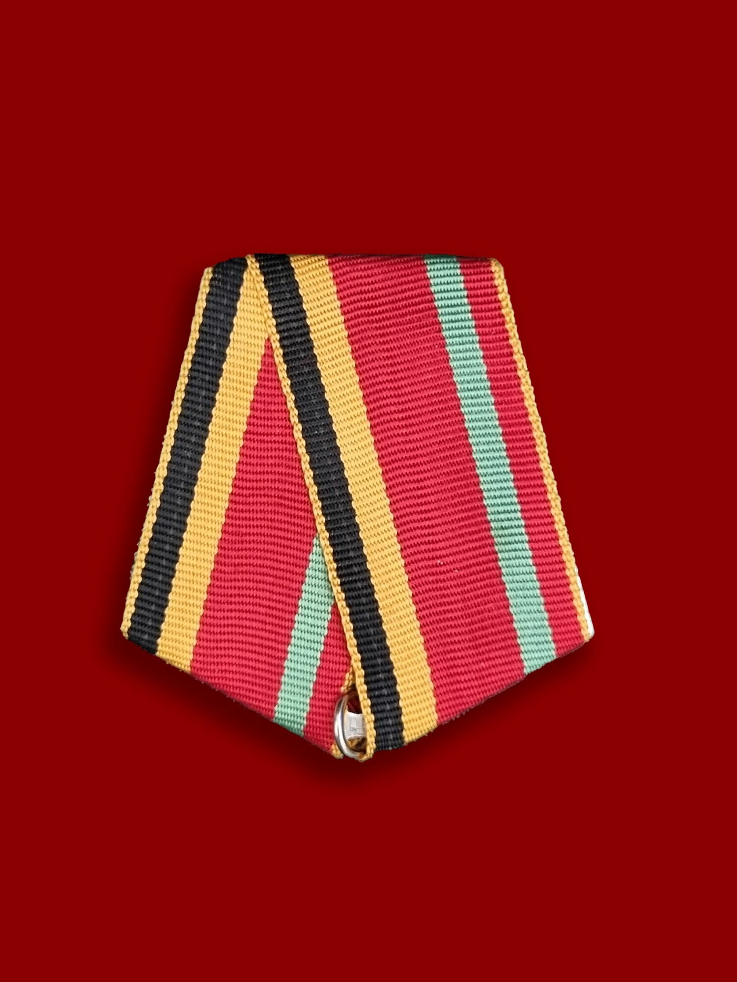 Колодка с лентой для медали "30 лет Победы в ВОВ СССР"