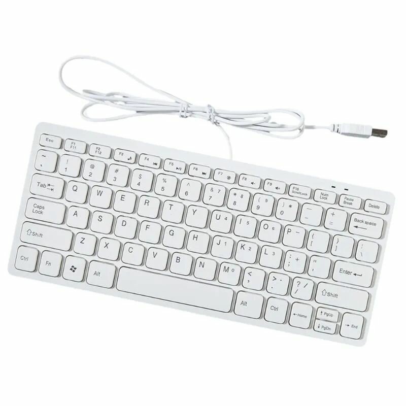 Проводная мини-клавиатура USB 78 клавиш