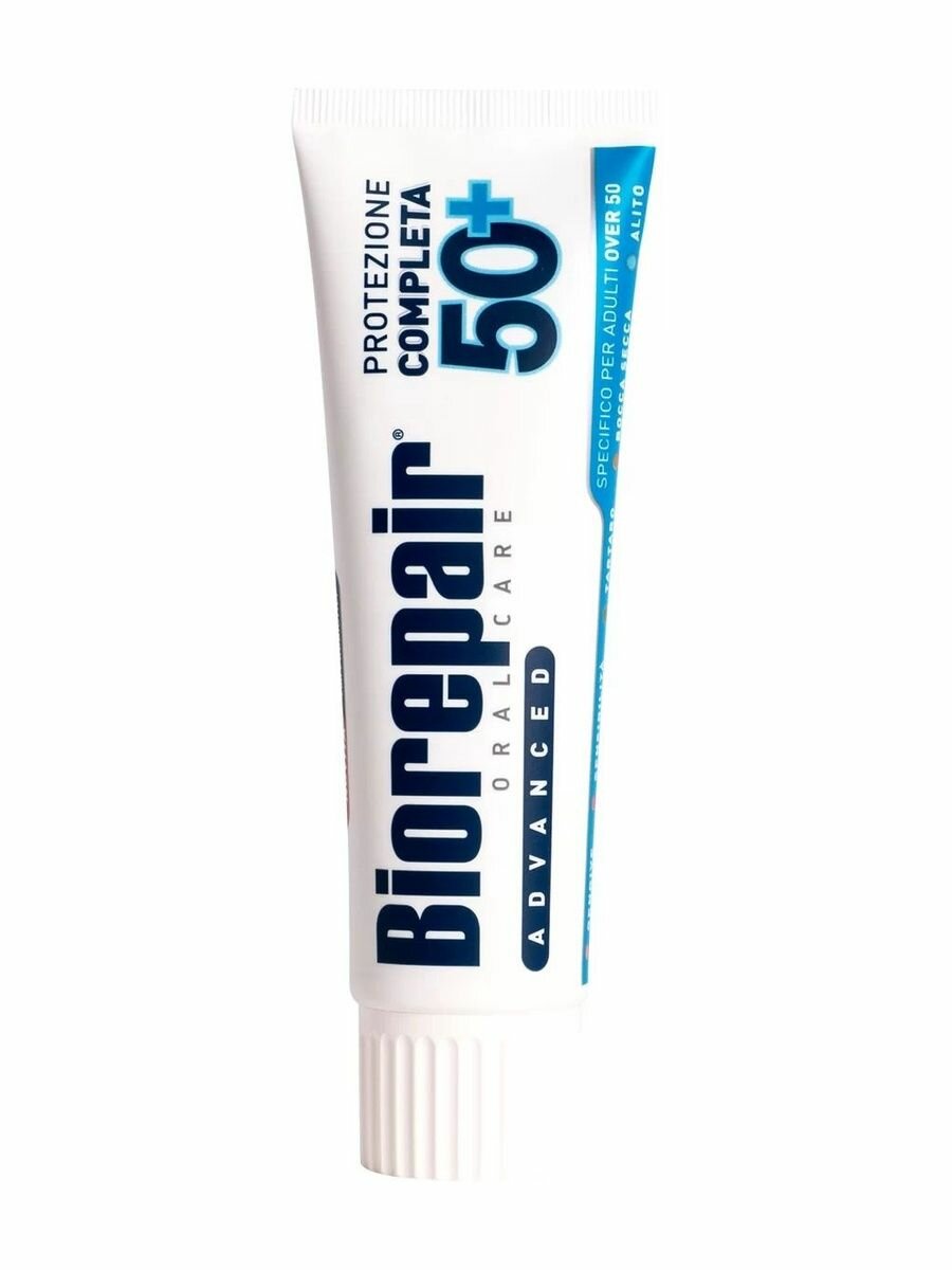 BIOREPAIR Protezione Completa 50+ Toothpaste Зубная паста Максимальная Pащита после 50 лет, 75 мл