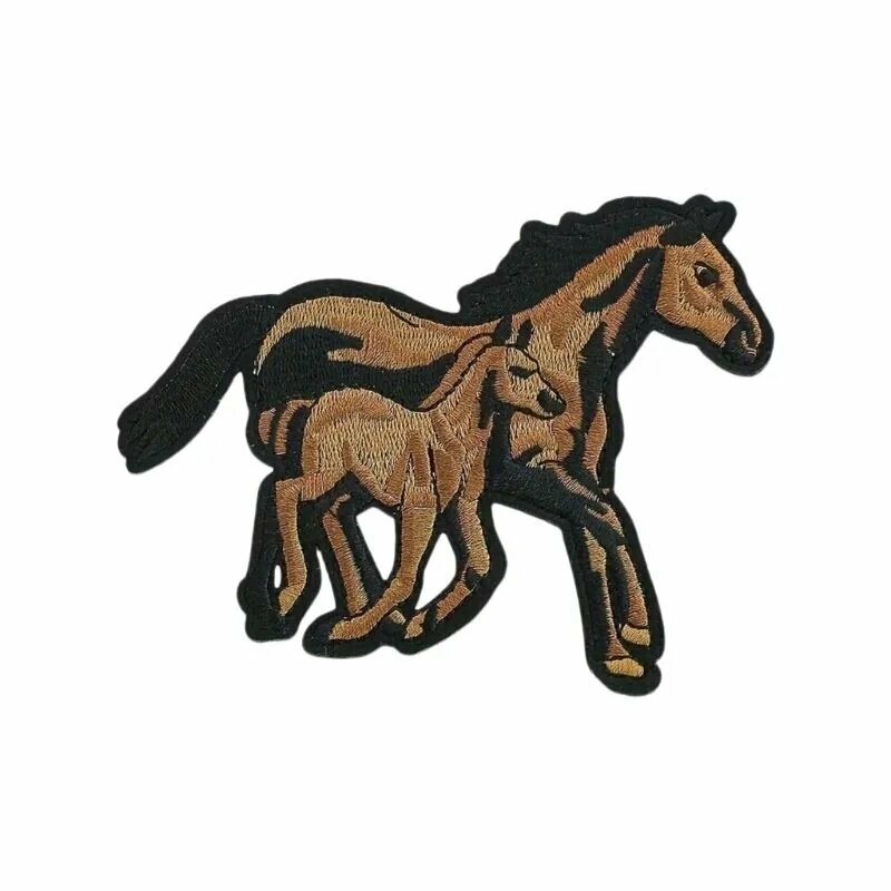 Нашивки с головой лошади