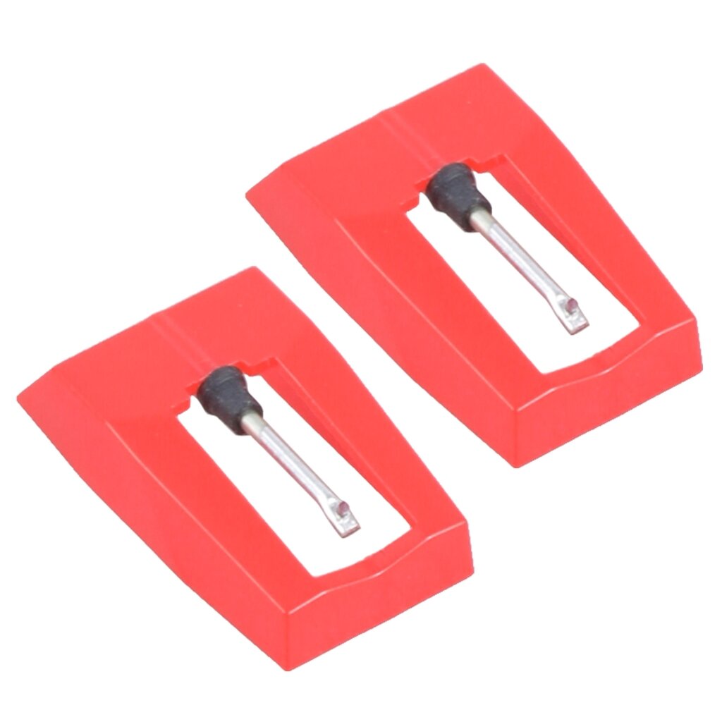 1/2/4шт Замена иглы проигрывателя пластинок Сменная игла поворотного стола Пластиковая