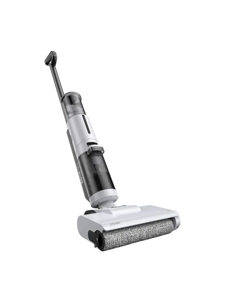 Вертикальный пылесос JONR ED12 Lite White, мощность 7000 Па, цельная труба всасывания