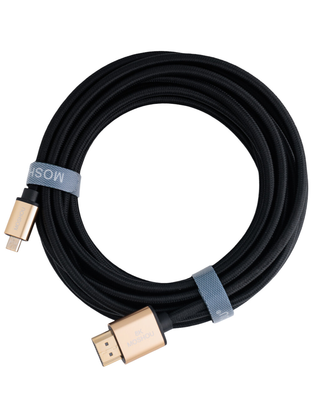 Кабель Moshou Micro HDMI - HDMI (A-D) 2.1 8K, длина 5м