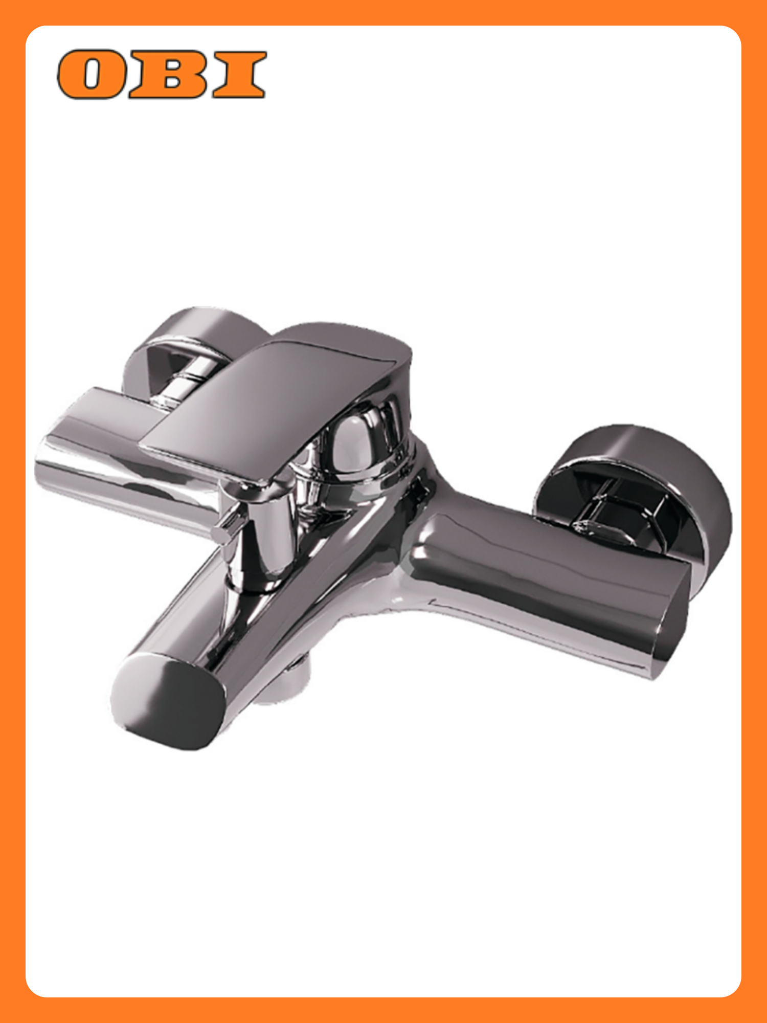 Cмеситель для ванны без аксессуаров PAINI Atomix D1CR111ZKM, хром