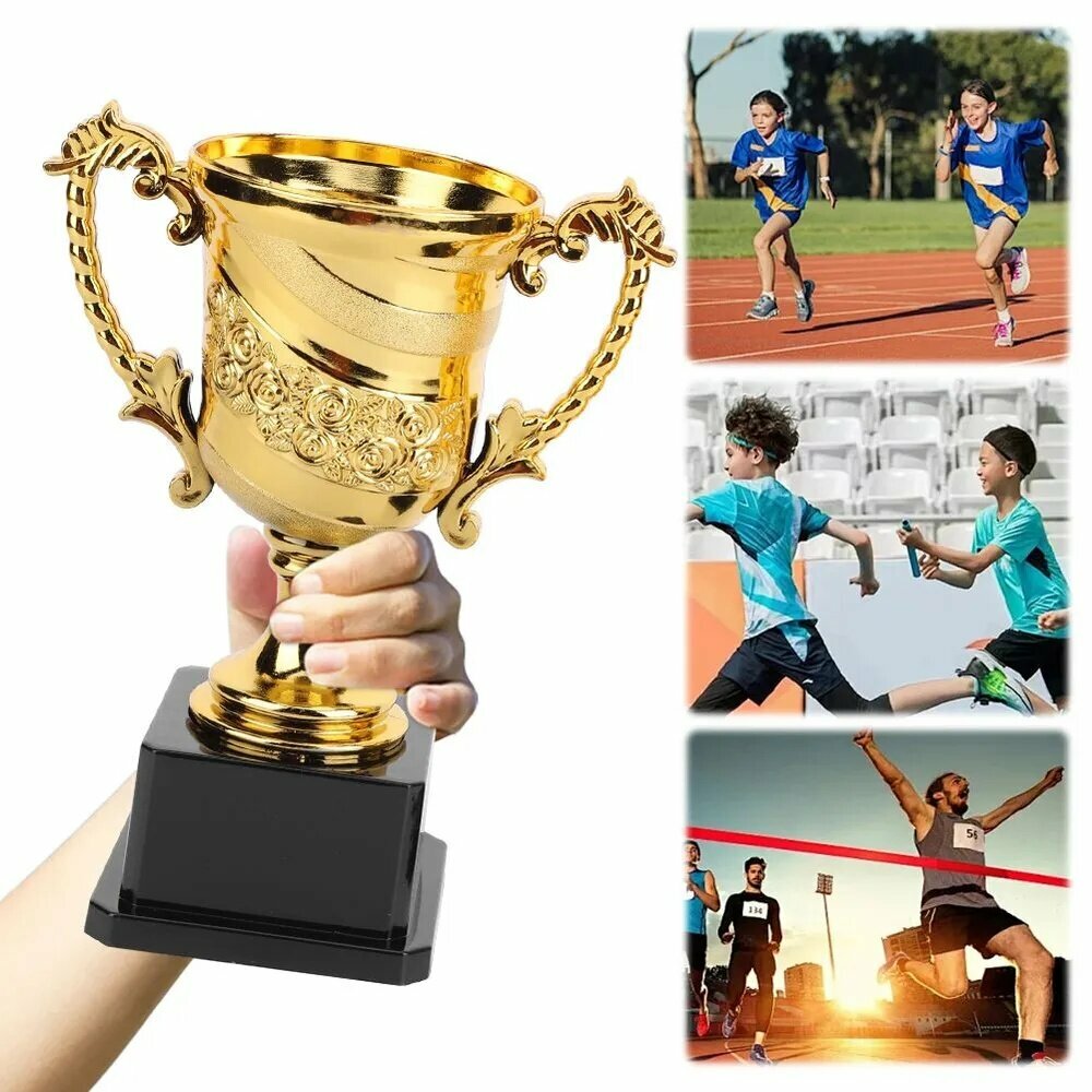 Наградной приз с розовым дизайном, 14 см