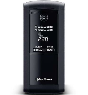 UPS CyberPower VP1000ELCD {1000VA/550W USB/RS-232/RJ11/45 (4 EURO)}