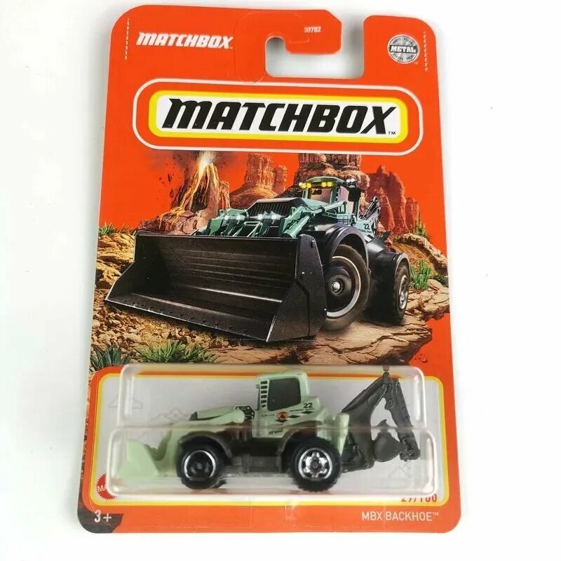 Машинка металлическая модель машины Matchbox 1/64 30782 MBX BACKHOE