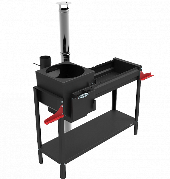 Печь-мангал Искандер-360 «Стандарт» NEW, под казан на 8 л, GRILLVER