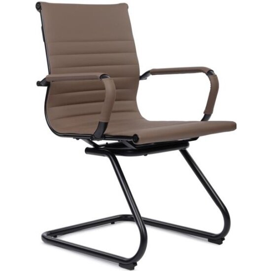 Кресло офисное Riva Design RIVA CHAIR Hugo RCH 6002-3SEB Коричневый/Металл Черный