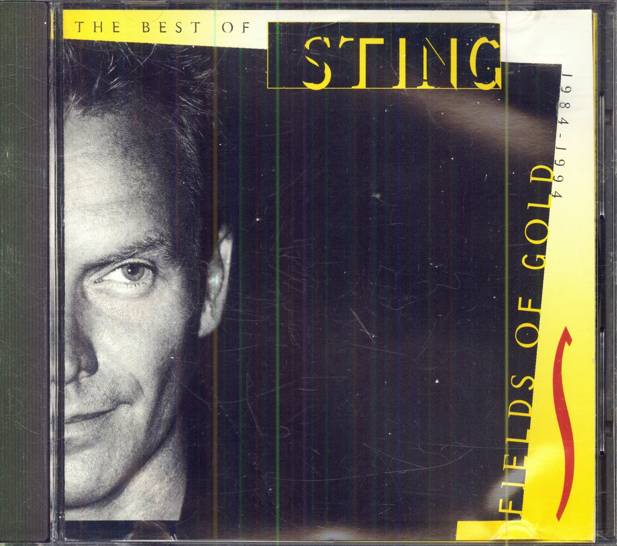Sting. Fields Of Gold: The Best Of Sting 1984-1994 (EU, A&M Records, 540 286 2, 1994) CD диск
