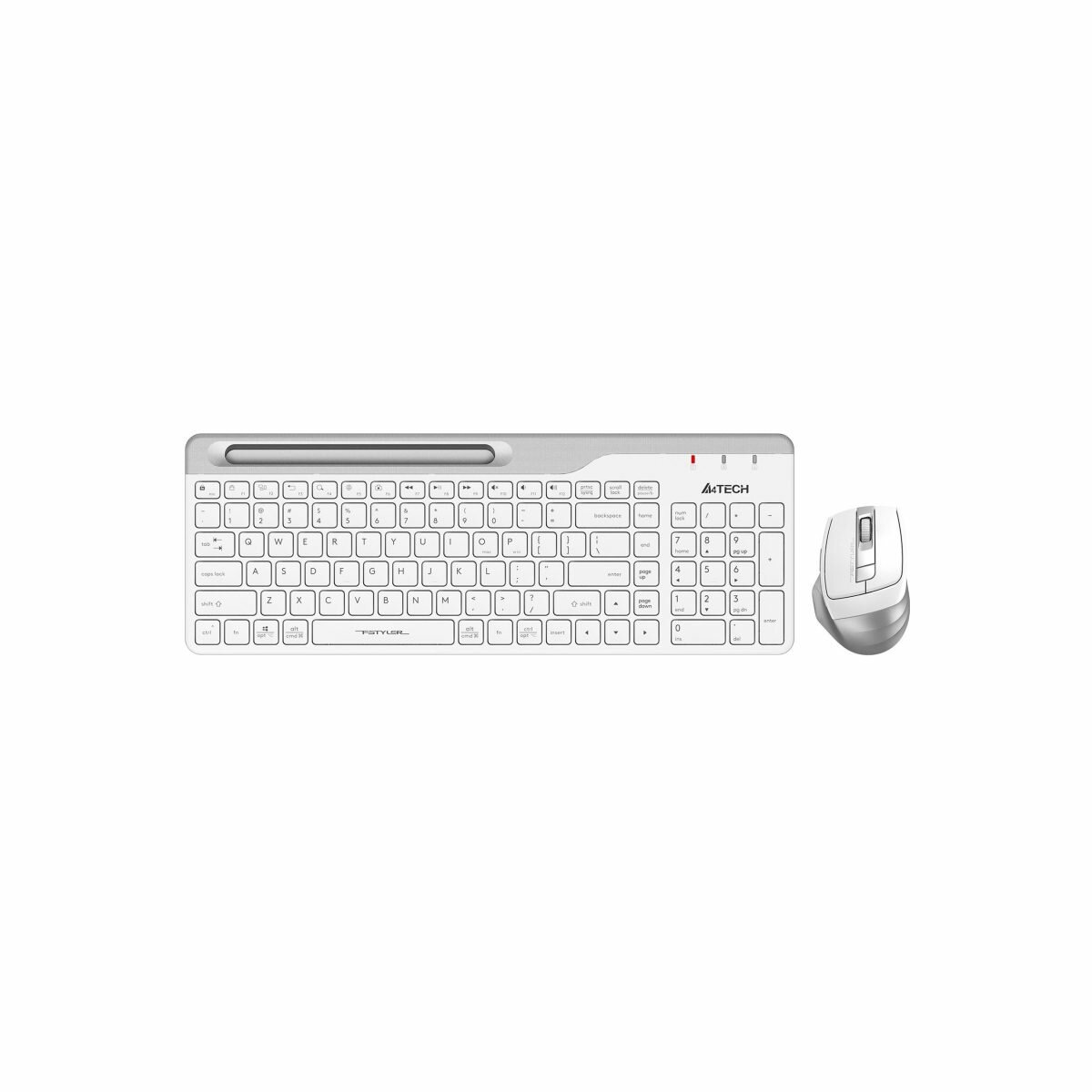 Набор клавиатура+мышь A4Tech Fstyler FB2535C, белый (FB2535C ICY WHITE)