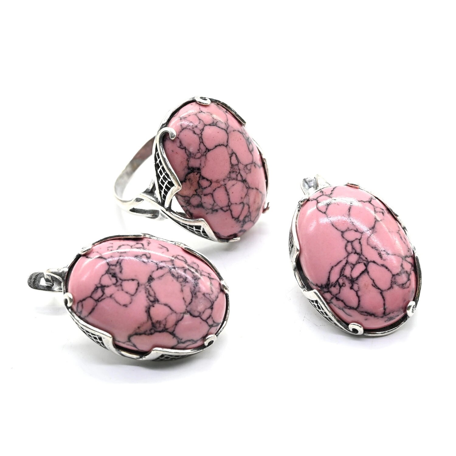 Серьги, кахолонг