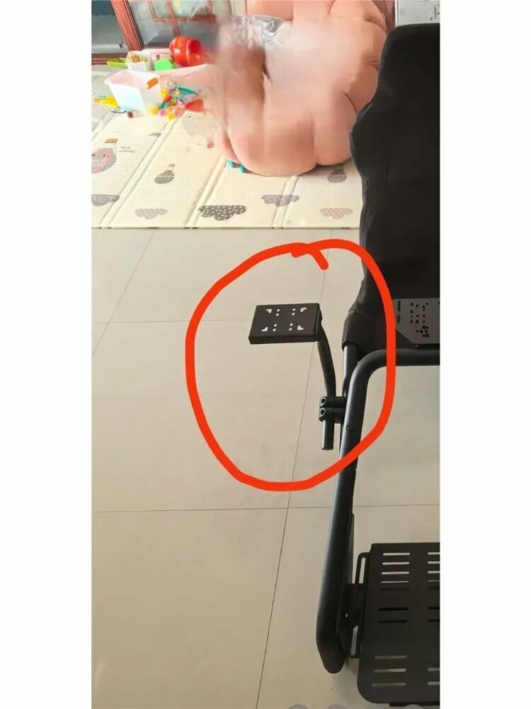 Кронштейн игрового руля без игрового руля и педалей, складной, регулируемый по высоте Logitech G923/G920 и т. д, кокпит