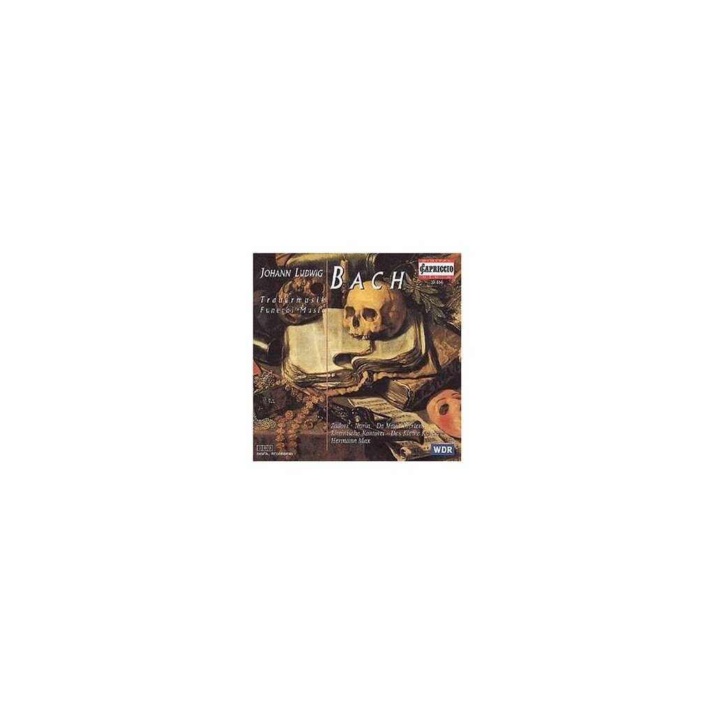 Диск Johann Ludwig Bach (1677-1731) - Trauermusik (f. Soli, Doppelchor,2 Orchester) (1 CD)
