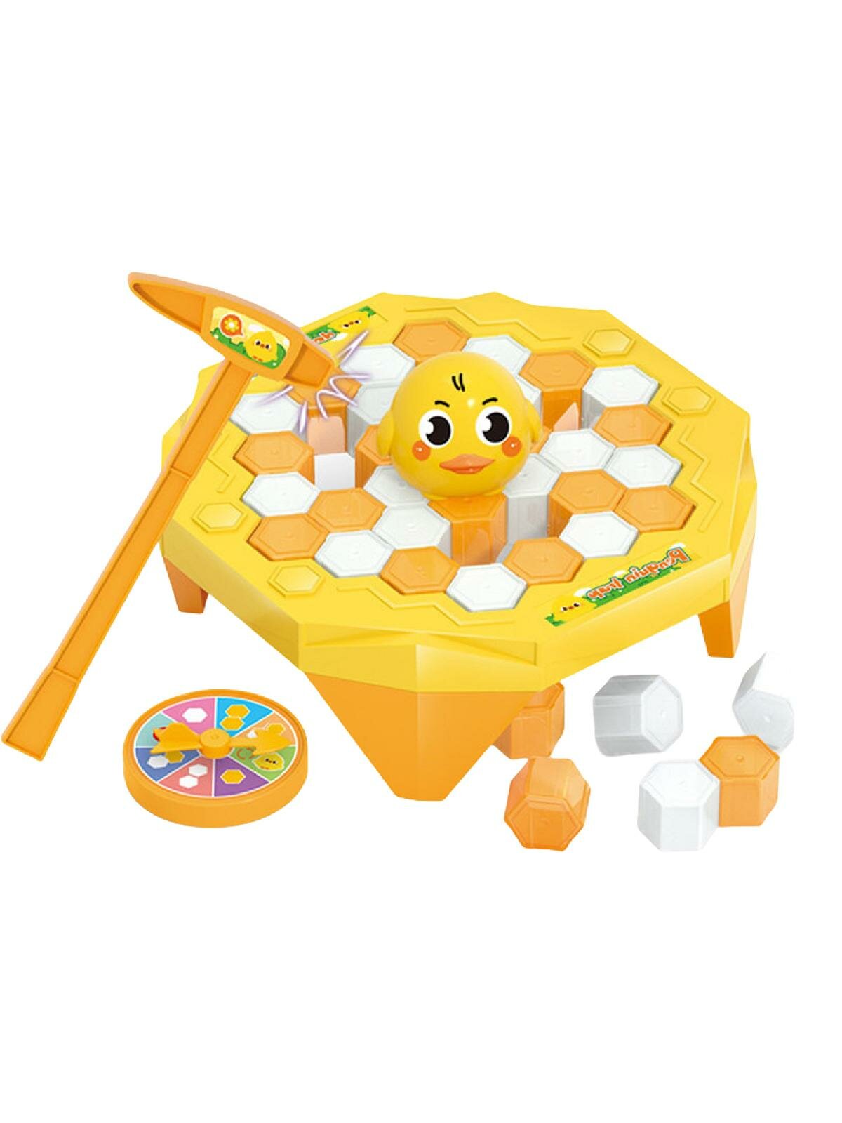 Спасает пингвинов, выбивая лед, игра Save Penguins Настольная игра, Развивающая игрушка