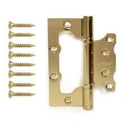 Петля накладная Apecs 100*75*2,5-B2-Steel-G 2шт.