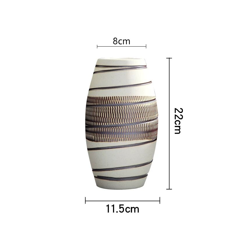 Новые керамические вазы в китайском стиле из Цзиндэчжэня для декора моделей домов, тумб под телевизор, прихожих, для