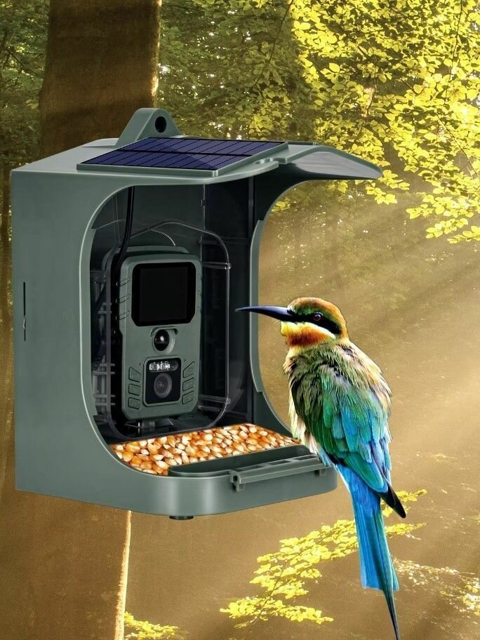 Фотоловушка кормушка для птиц Suntek BC 303W