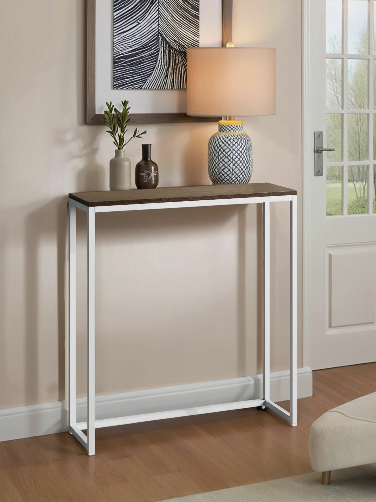 Консольный столик, Венге, 85х90х30 см