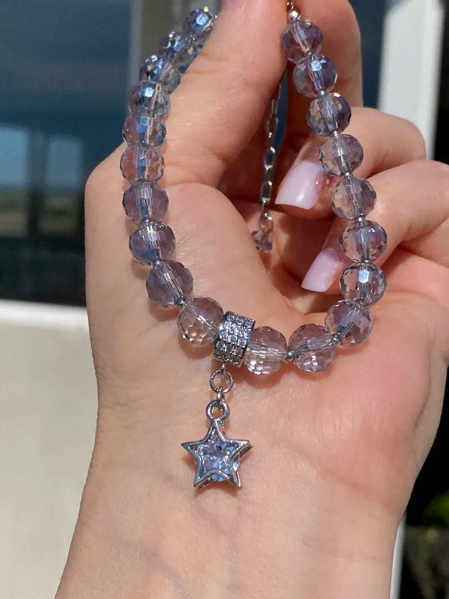 Браслет, хрусталь, кристалл