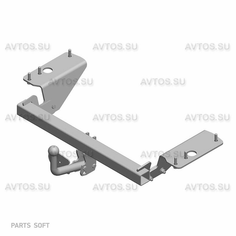 ТСУ TOYOTA LAND CRUISER COROLLA 2007с электропр от официального дистрибьютора, AVTOS, артикул TY18