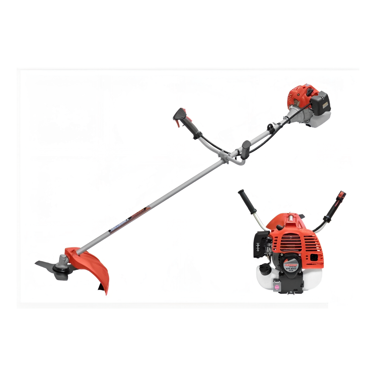 Триммер бензиновый (бензокоса) Парма практик БТК-033, красный/черный мощность 900 Вт