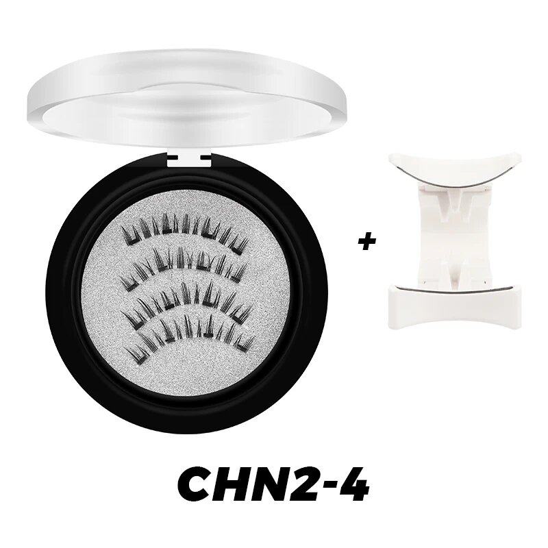 Магнитные ресницы DINGSEN CHN2-4, 3D синтетика, 4 шт