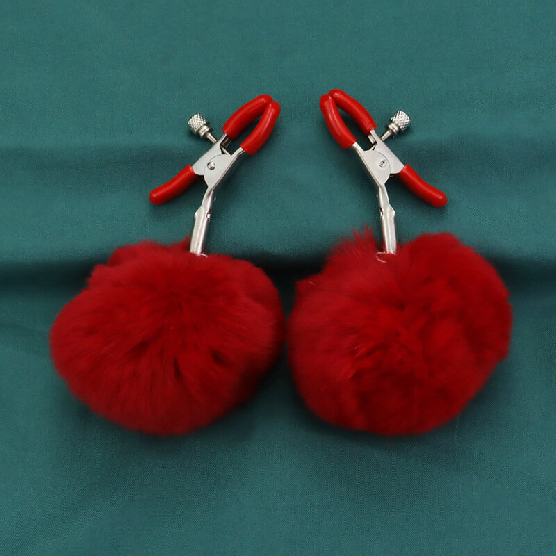 Анальная пробка с шариком для волос, зажим для сосков, зажим для груди, анальная пробка с подсветкой, анальная пробка