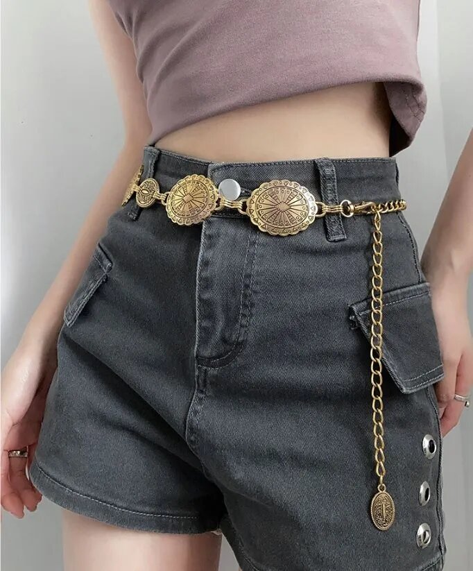 Цепь на тело, длина 110 см, Silver — фото 1