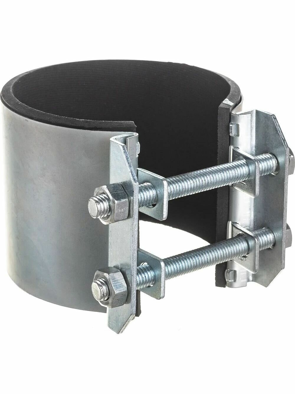 Ремонтный хомут дтрд оцинк. краб 2-1/2" Ду 65, Дн 74-82, шир. 70 17007