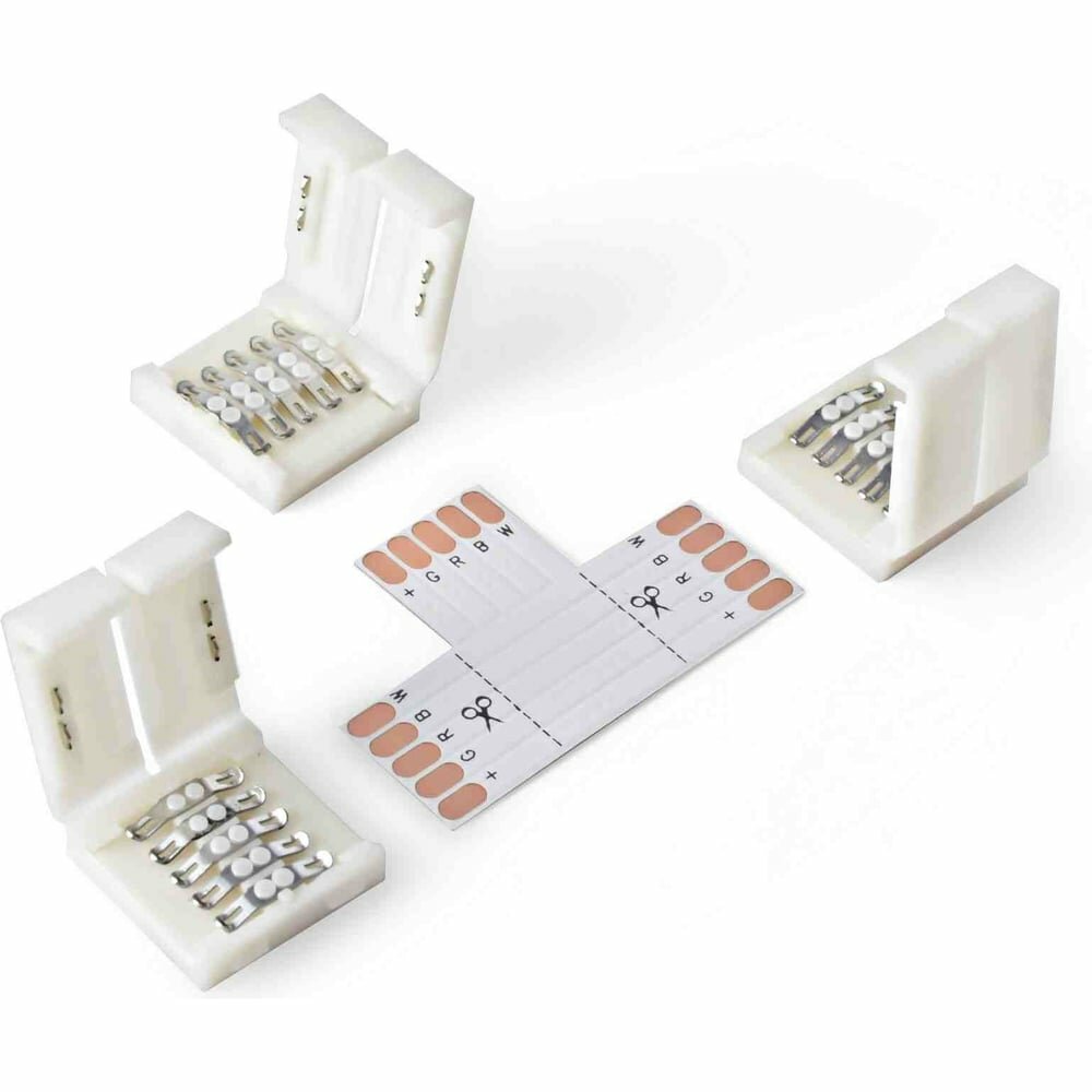 Комплект коннекторов для RGBW светодиодной ленты Apeyron 09-73