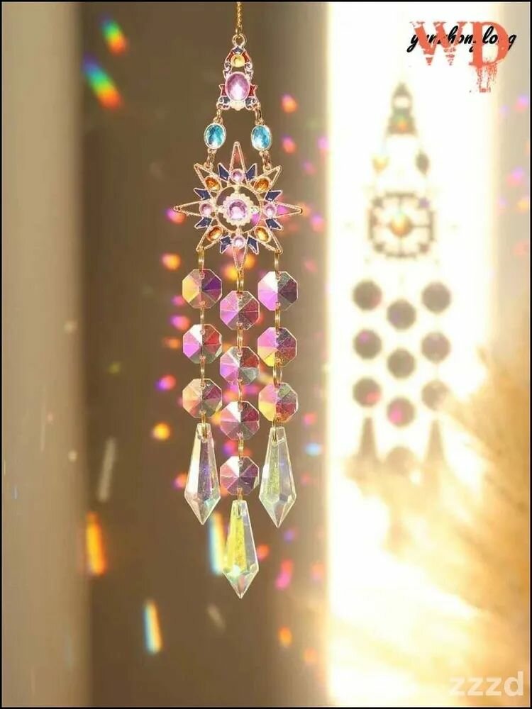 Эксклюзивный ловец солнца Yunzhonglu с кристальной призмой звезды и луны WD