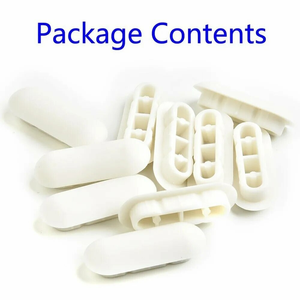 Крышка унитаза Аксессуары Абсолютно новые буферы для сиденья унитаза Pack-white Stop Bumper