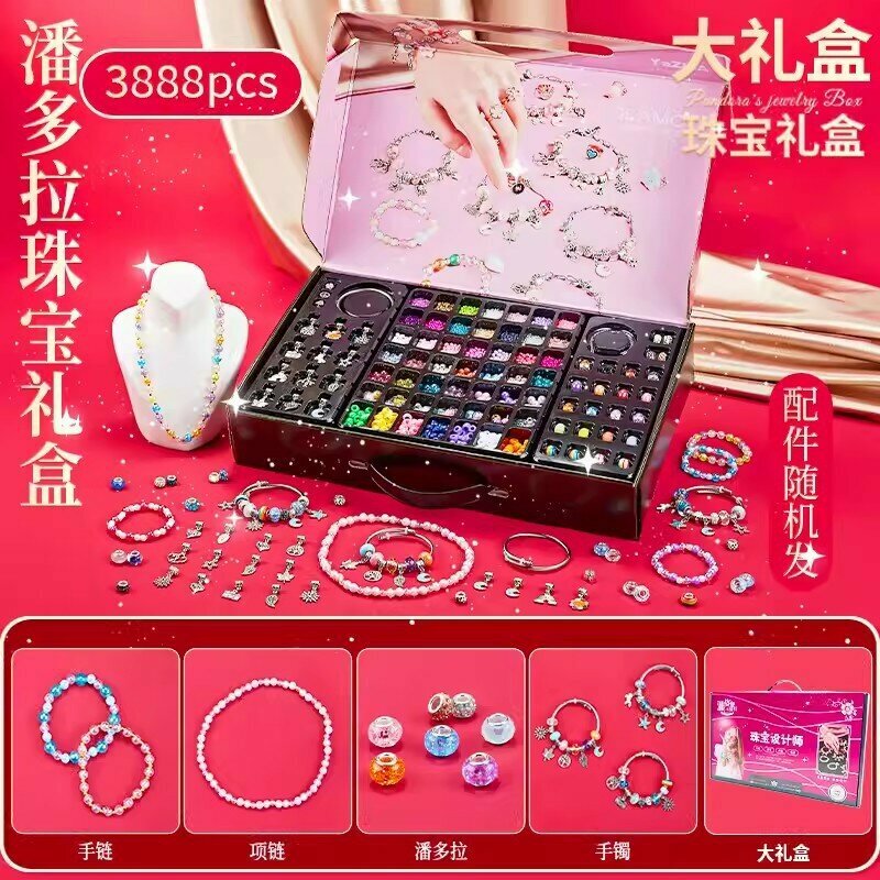 Подарок на день рождения для девочек, детский браслет, бисерный, новогодний подарок, ювелирный дизайн, высококачественная изысканная игрушка на День детей