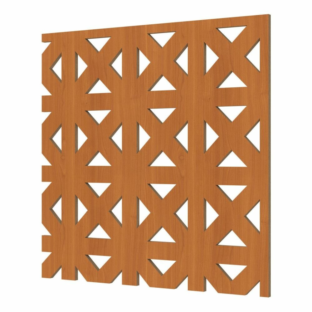 Перфорированная Панель Cosca Эленико ХДФ Вишня Ш780хВ1400 мм / Коска.