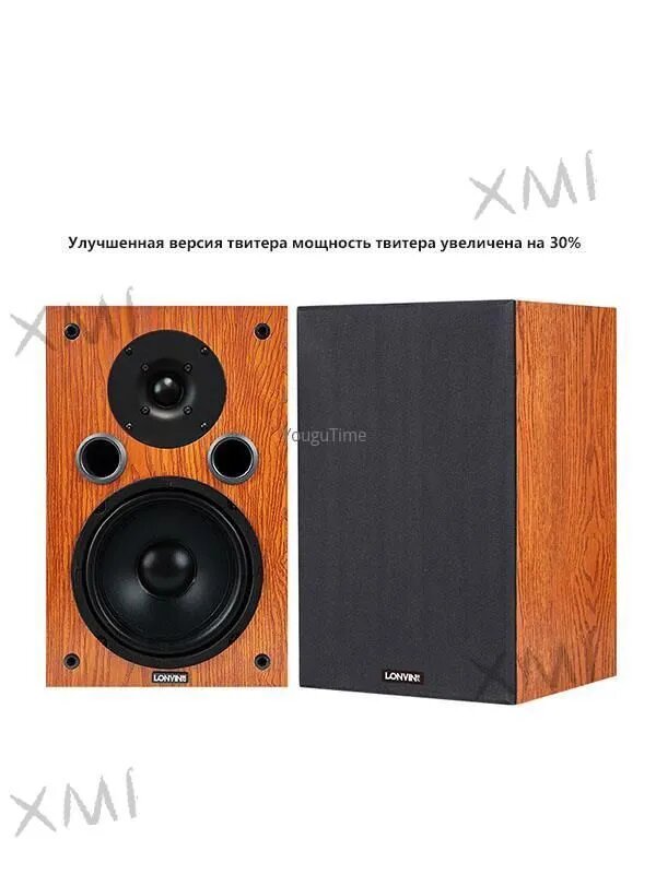 Компьютерные высококачественные пассивные динамики, подходящие для фронтальных динамиков мощностью 2,0/100 Вт/6,5 дюймов