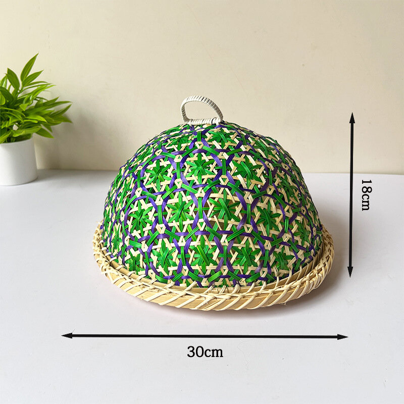 Вьетнамский бамбуковый плетеный чехол для посуды, ручной работы, пылезащитный, защитный от насекомых, чехол для еды, чехол для стола, защита от комаров