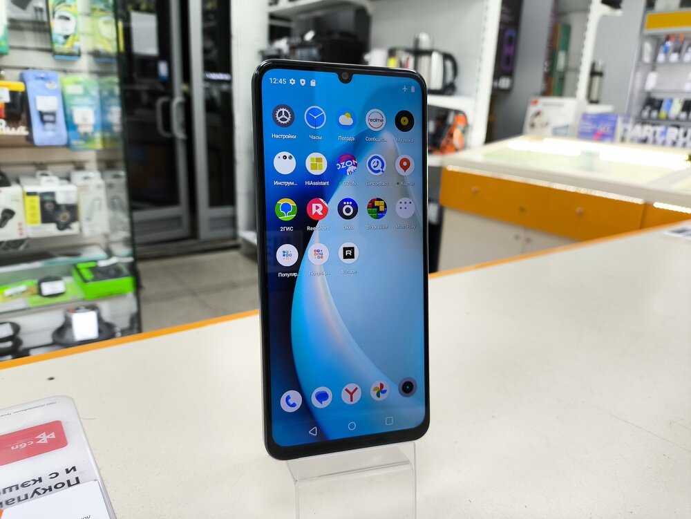 Смартфон REALME RMX3834 (Note 50) 3 + 64 ГБ цвет: серый | б/у, уценка