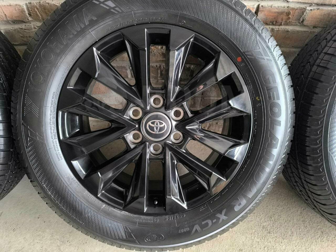 Диски автомобильные R20 Оригинал Toyota Land Cruiser Prado 250, 20 дюймов, 6х139.7 (7.5J, ET60) Диски сняты автомобиля в Японии Тойота Ленд Крузер Прадо 250 4шт.