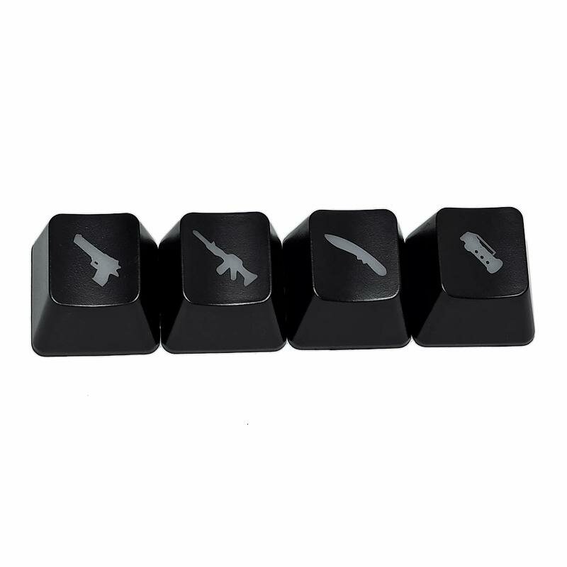4PCS Светящиеся Клавиши для Механической Клавиатуры