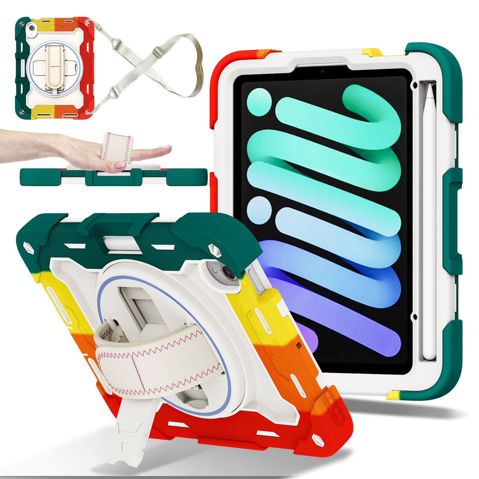 Чехол для iPad mini 7 / iPad Mini 7th Gen A17 Pro и iPad mini 6