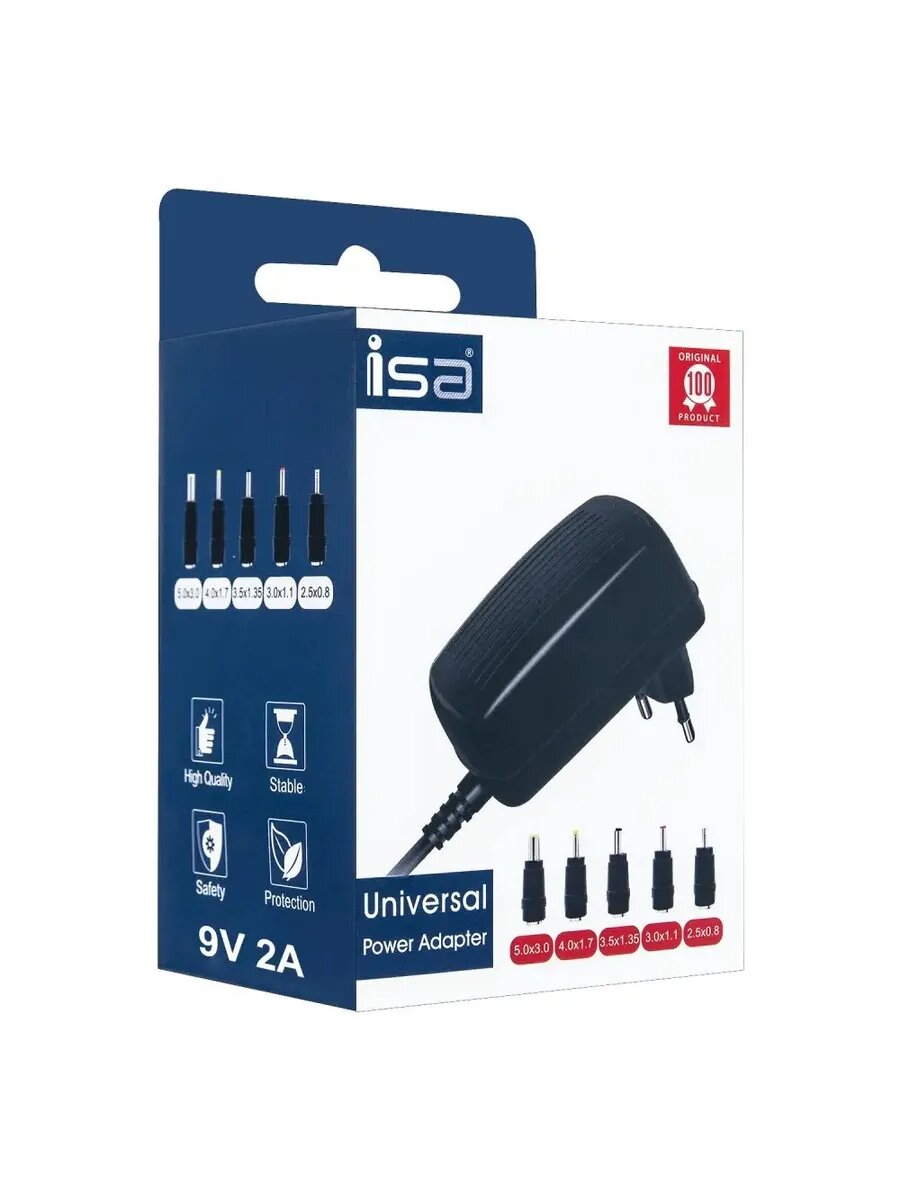 Профессиональный блок питания 9V 2A для ваших устройств