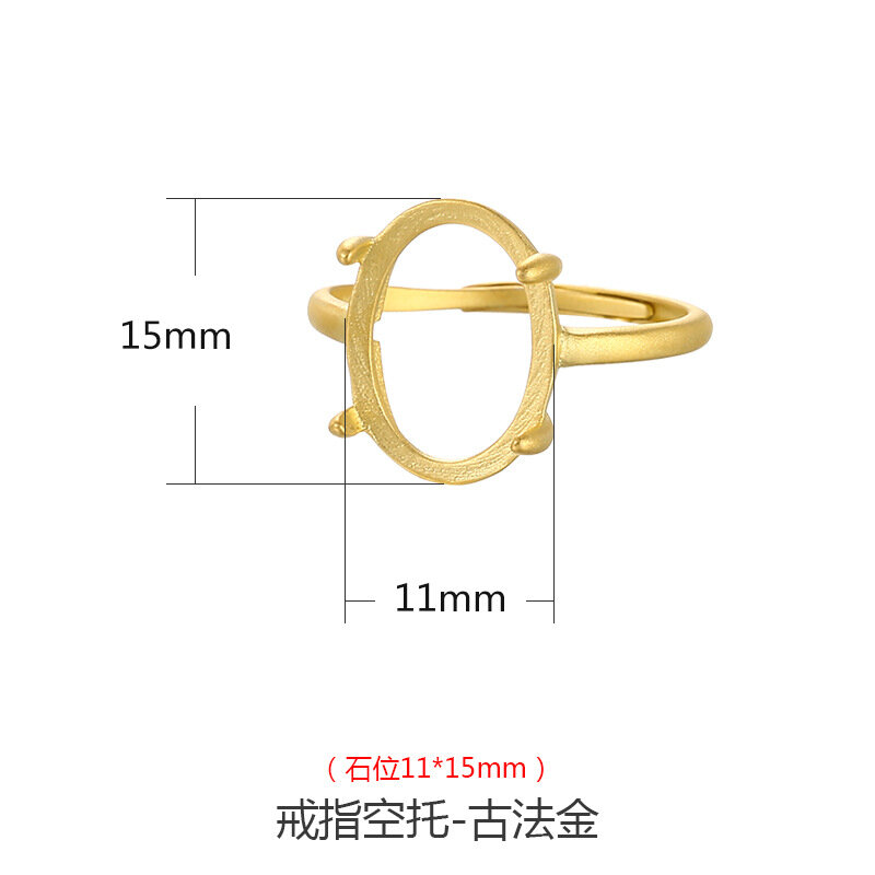 Горячая распродажа SG: кольцо из 925 стерлингового серебра, простая овальная оправа для DIY ювелирных изделий, оправа для янтарного кольца, оправа для нефрита и бирюзы, серебряная оправа для бриллианта