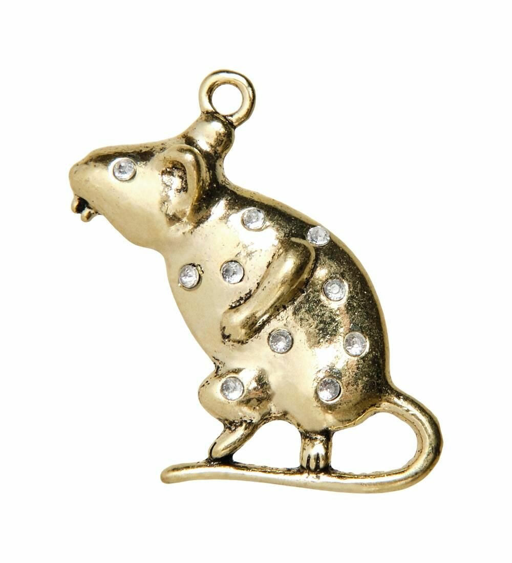 Фигурка кошельковая "Мышка" (латунь) A2172369 Народные промыслы, Латунь