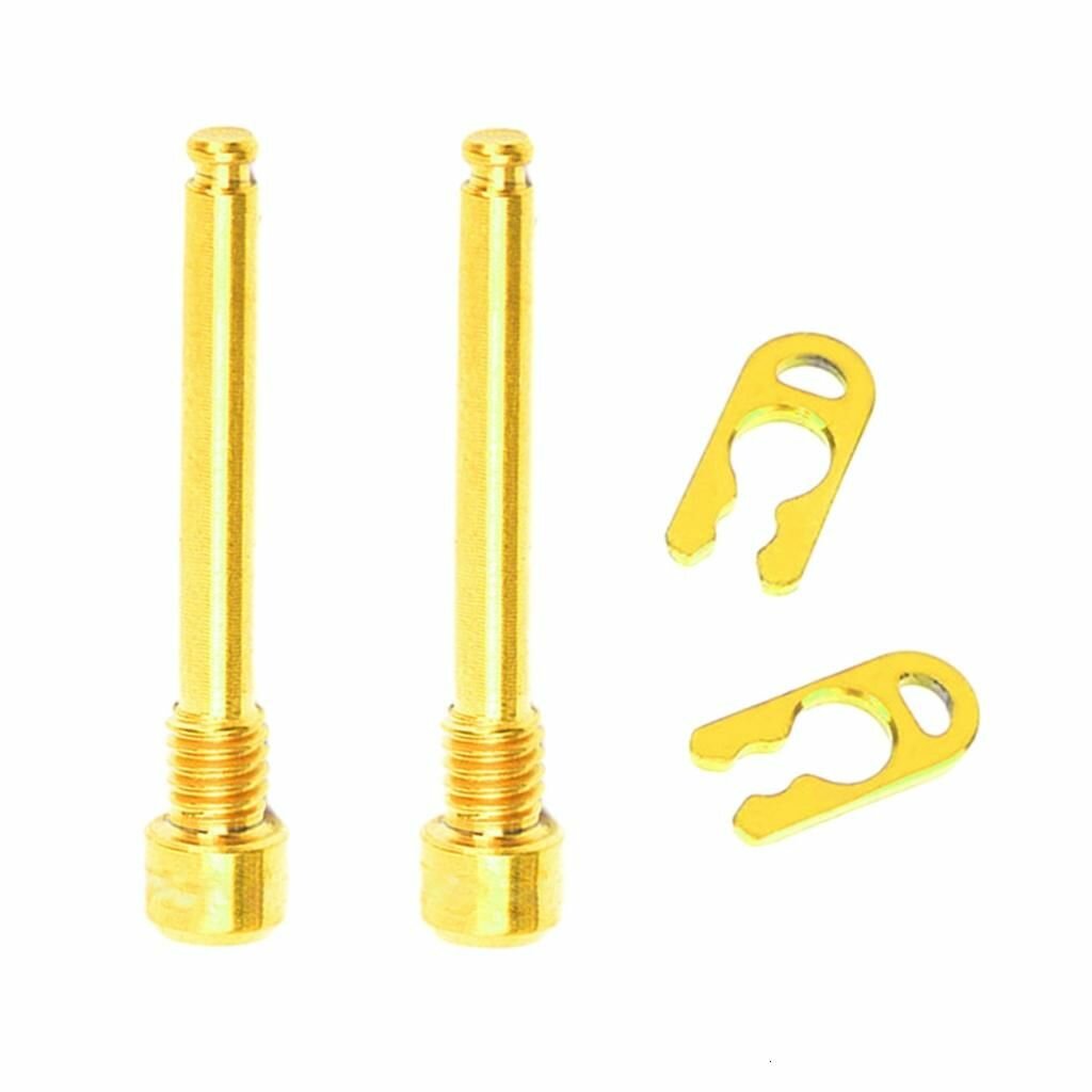 Титановые болты для крепления тормозных колодок велосипеда, Золото